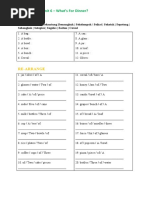 Measuring Ingredients Correctly: Worksheet #5 Lesson: Carryout ...