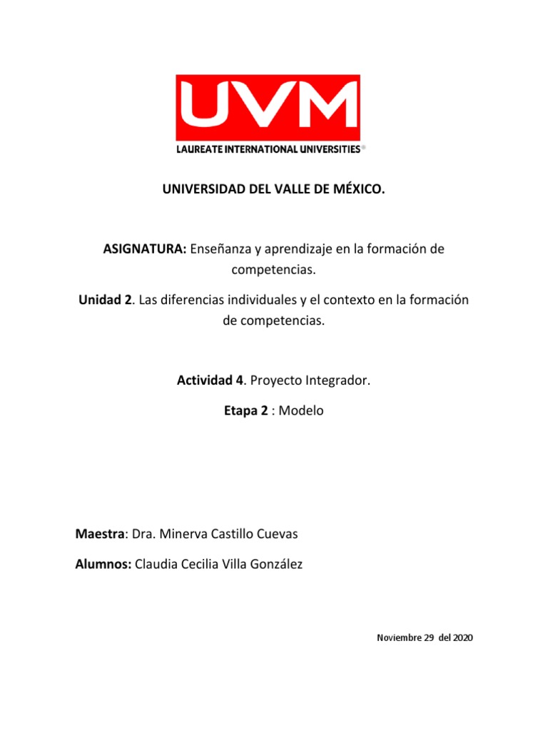 Act#6 CCVG | PDF | Aprendizaje | Enseñando