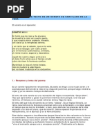 Análisis del Soneto XXIII de Garcilaso | PDF | Sonetos