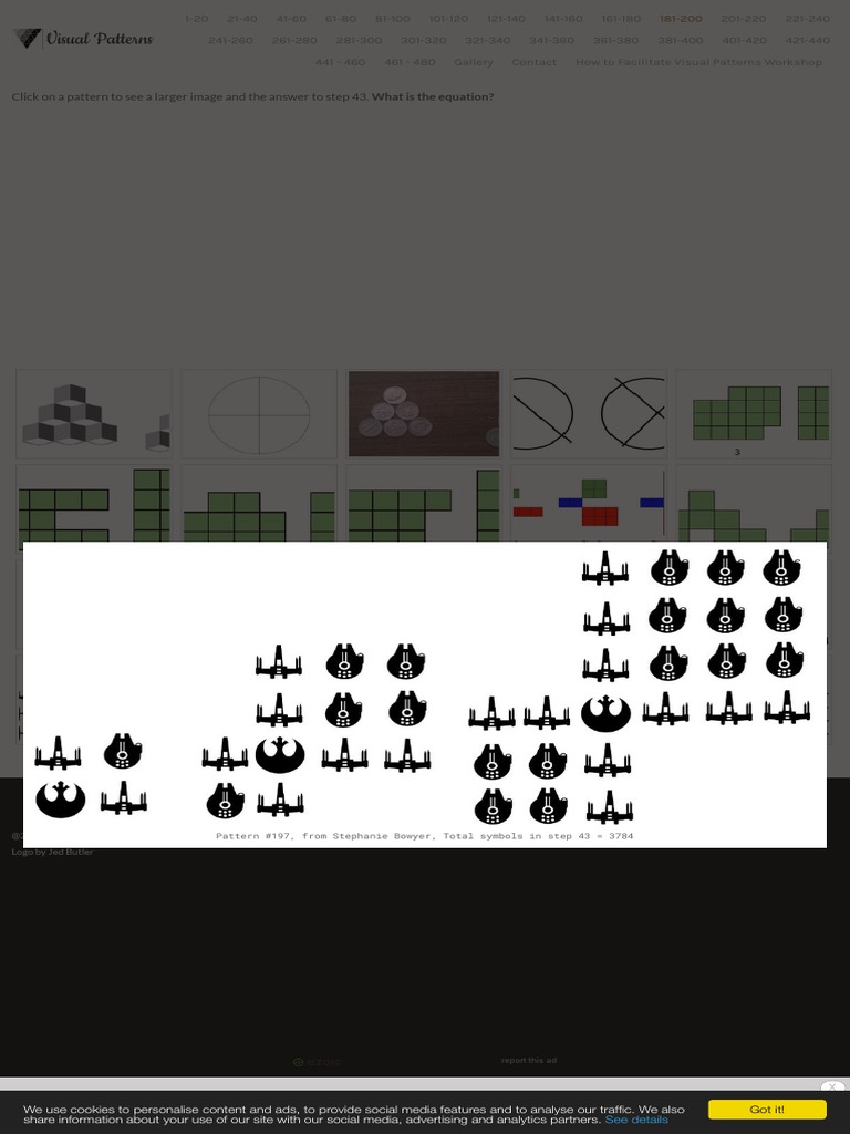 181-200 - Visual Patterns | PDF