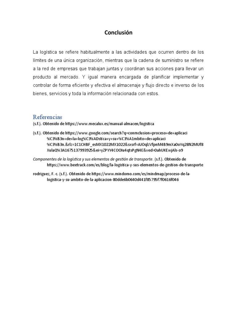 Conclusión | PDF | Informática | Tecnología