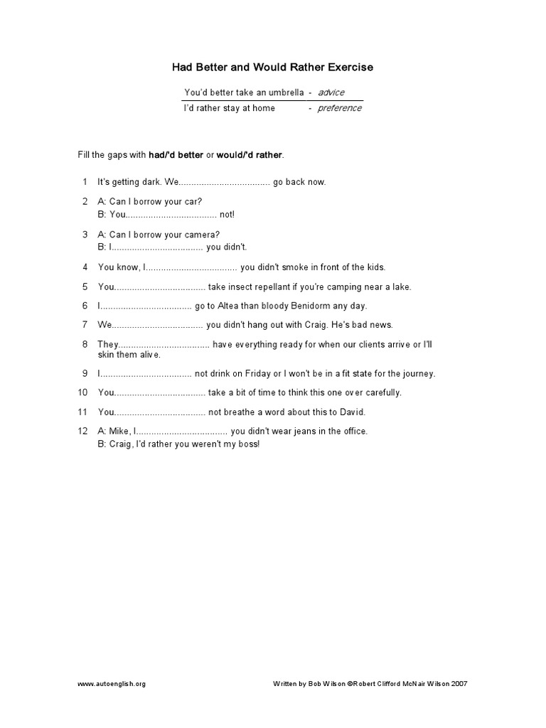 HW Modal Verbs | PDF | Verb