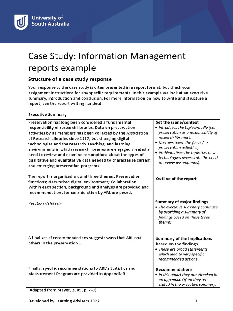 ARL Case Study on Preservation Activities | PDF | Libraries ...
