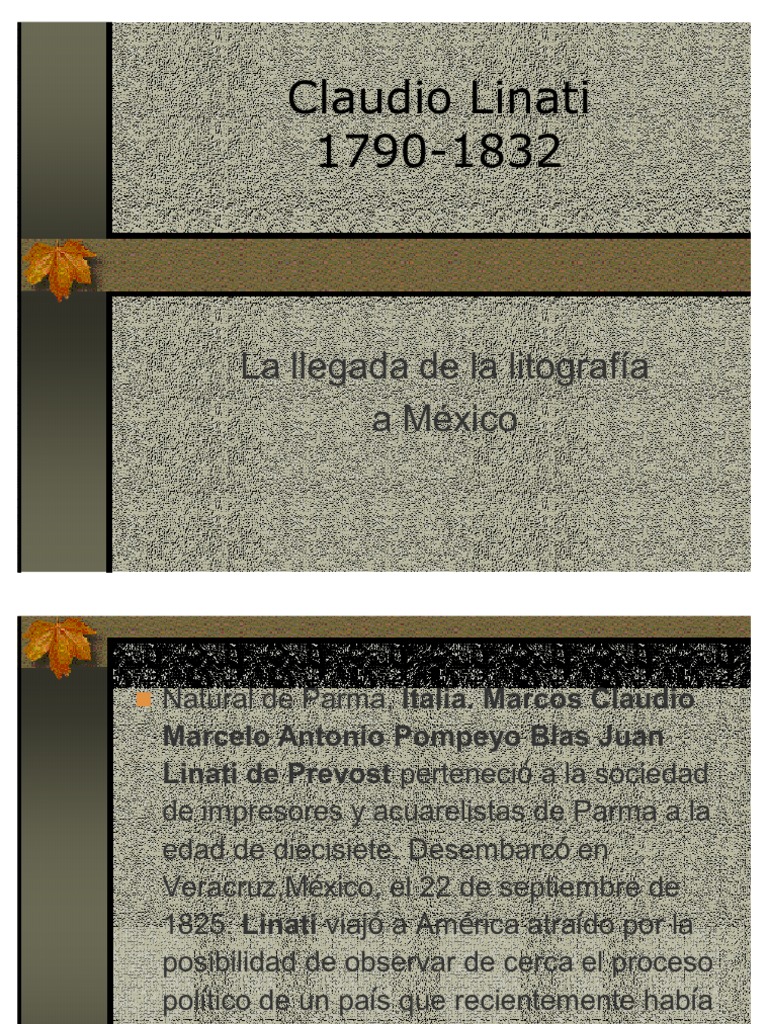 Claudio Linati | PDF | Historia