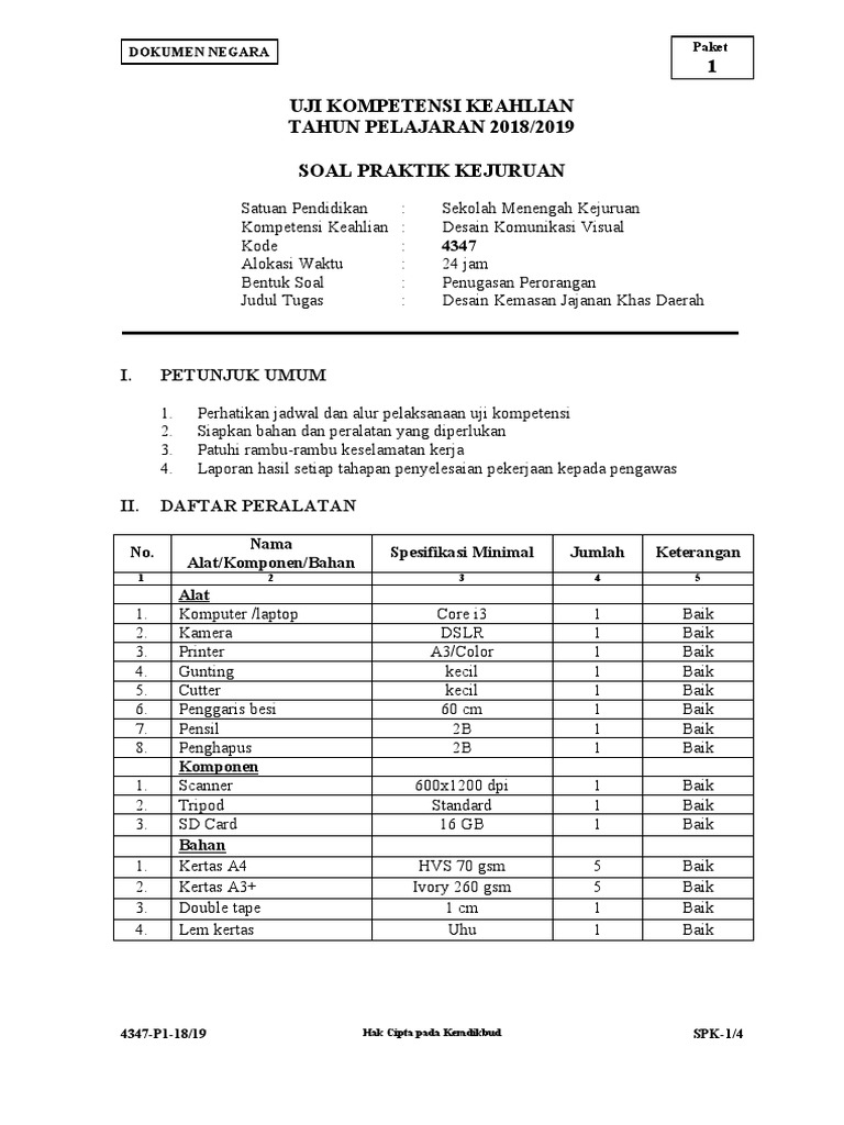 4347 P1 SPK Desain Komunikasi Visual K06 | PDF