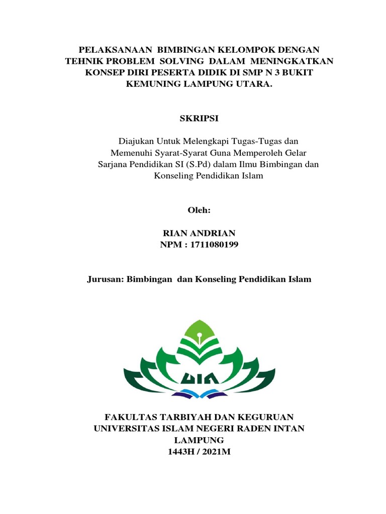 Skripsi Rian Andrian - 1711080199 | PDF
