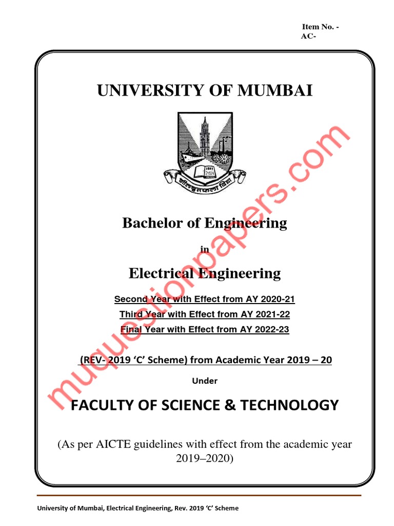 Be - Electrical Engineering - Third Year Te Semester 5 Rev 2019 C Scheme | PDF | Solar Power ...
