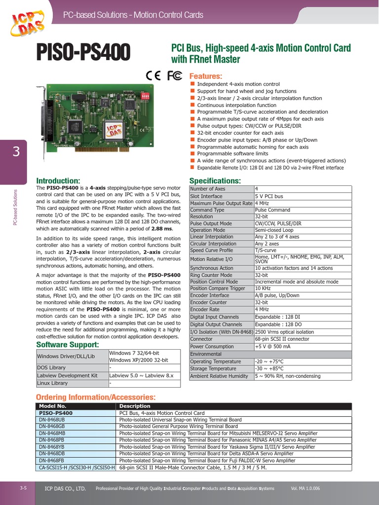 Piso ps400 | PDF | Input/Output | Central Processing Unit
