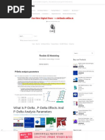 RAM Frame - Analysis With Diaphragms | PDF | Stiffness | Beam (Structure)
