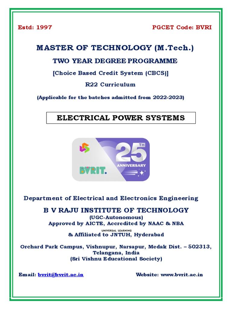 R22 - EPS Syllabus | PDF | Photovoltaics | Photovoltaic System R22 - EPS Syllabus | PDF | Photovoltaics | Photovoltaic System