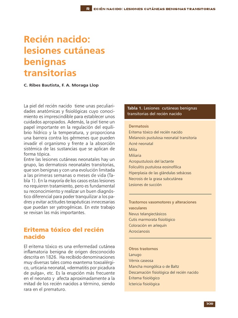 Piel RN 2. Lesiones Benignas | PDF | Sistema endocrino | Causas de la ...