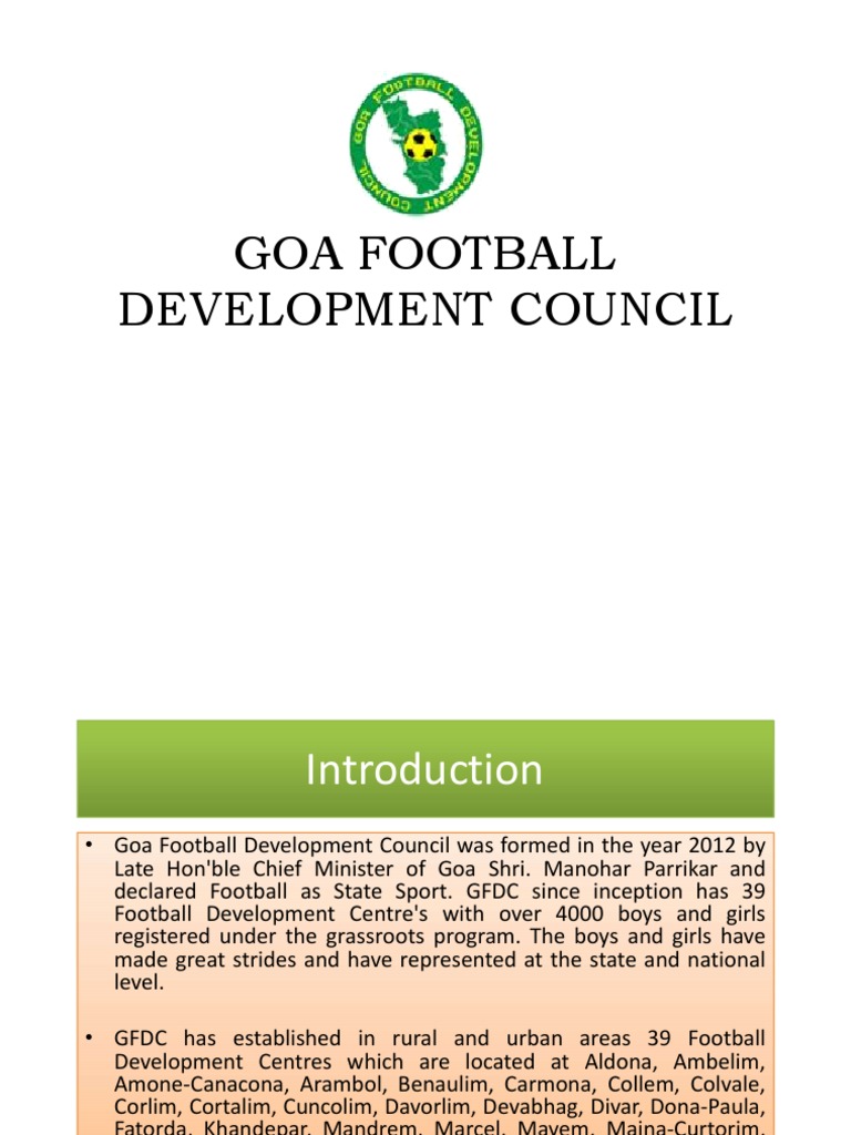 GFDC Vision | PDF | Association Football | Sports