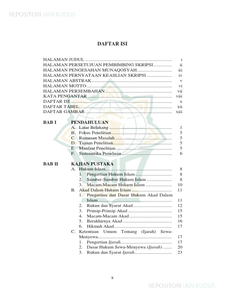 03 Daftar Isi | PDF | Karier & Perkembangan | Seni