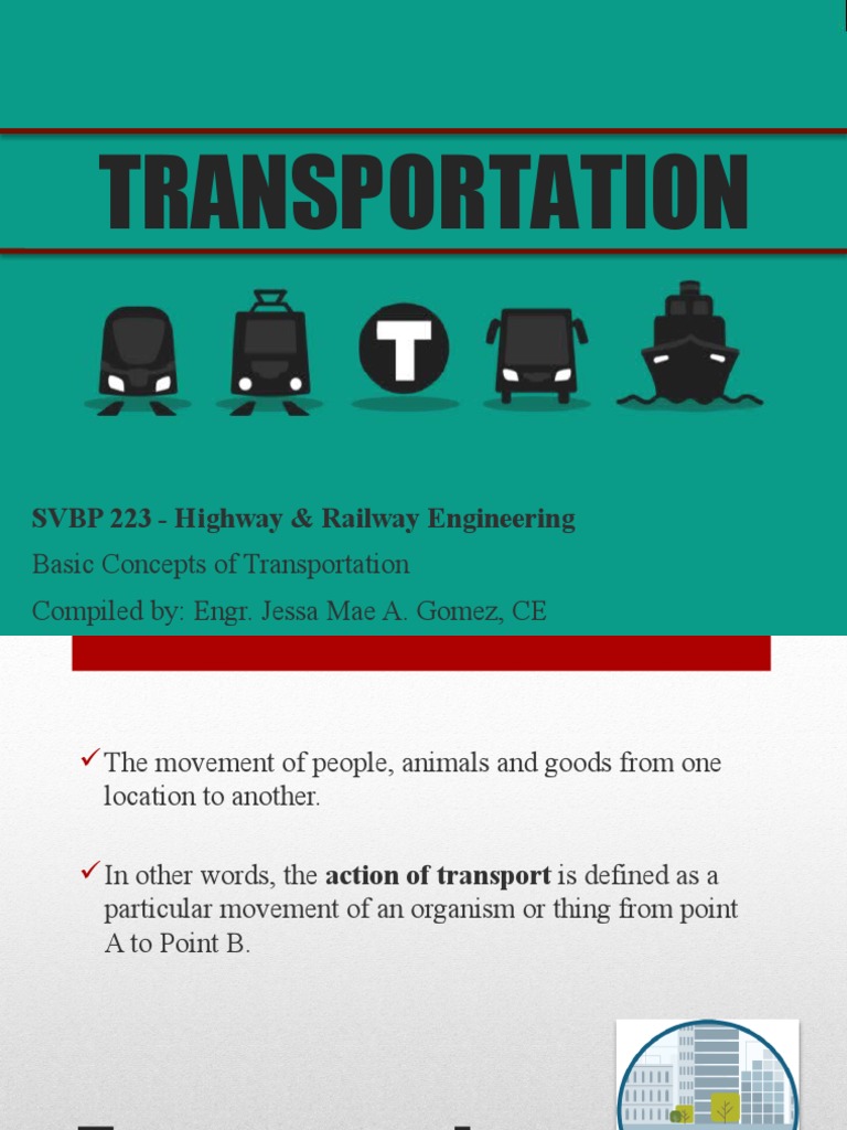 Prelim Part 1 - SVBP 223 - Introduction | PDF | Transport | Bus