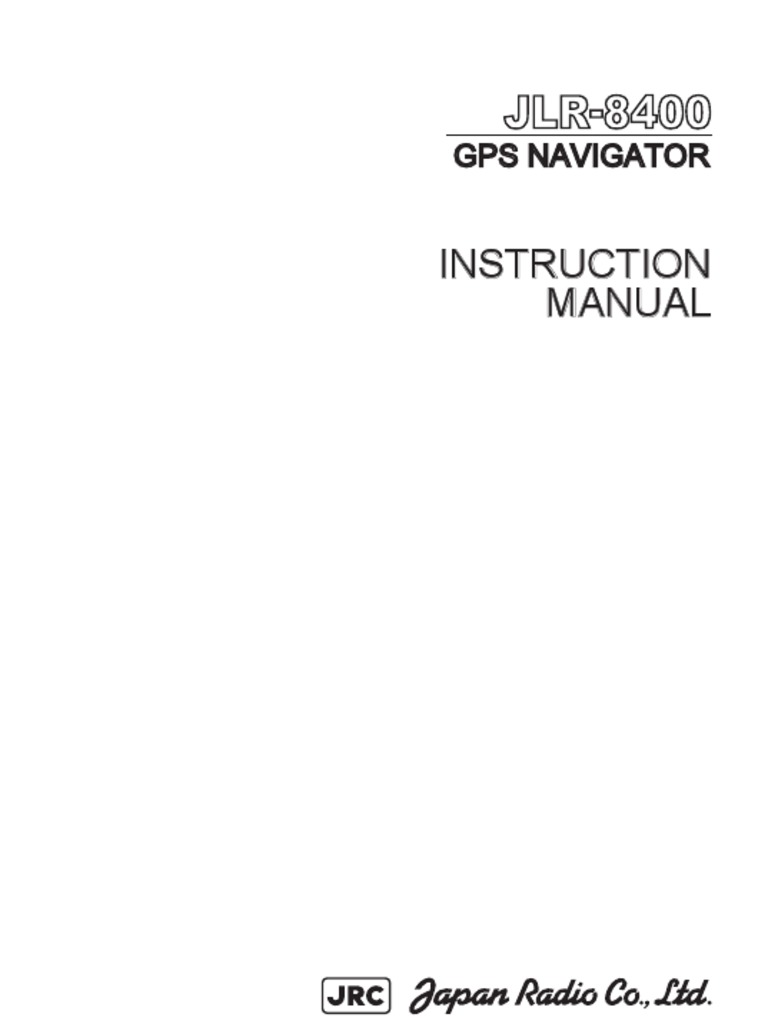 JLR-8400 INSTRUCTION MANUAL (2nd Edition) | PDF | Cardiopulmonary Resuscitation | Global ...