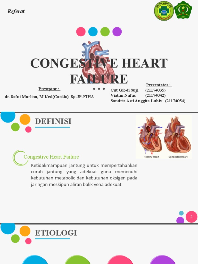 Referat CHF | PDF | Pengembangan Diri | Kesehatan Holistik