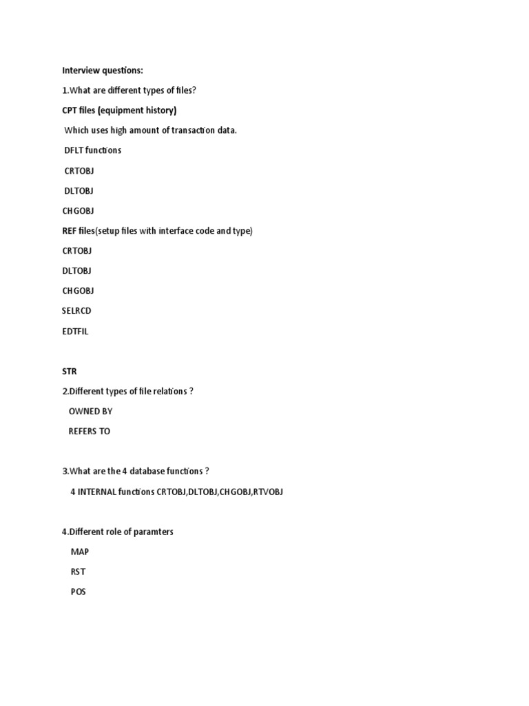 Introduction | PDF | Ibm Rpg | Parameter (Computer Programming)