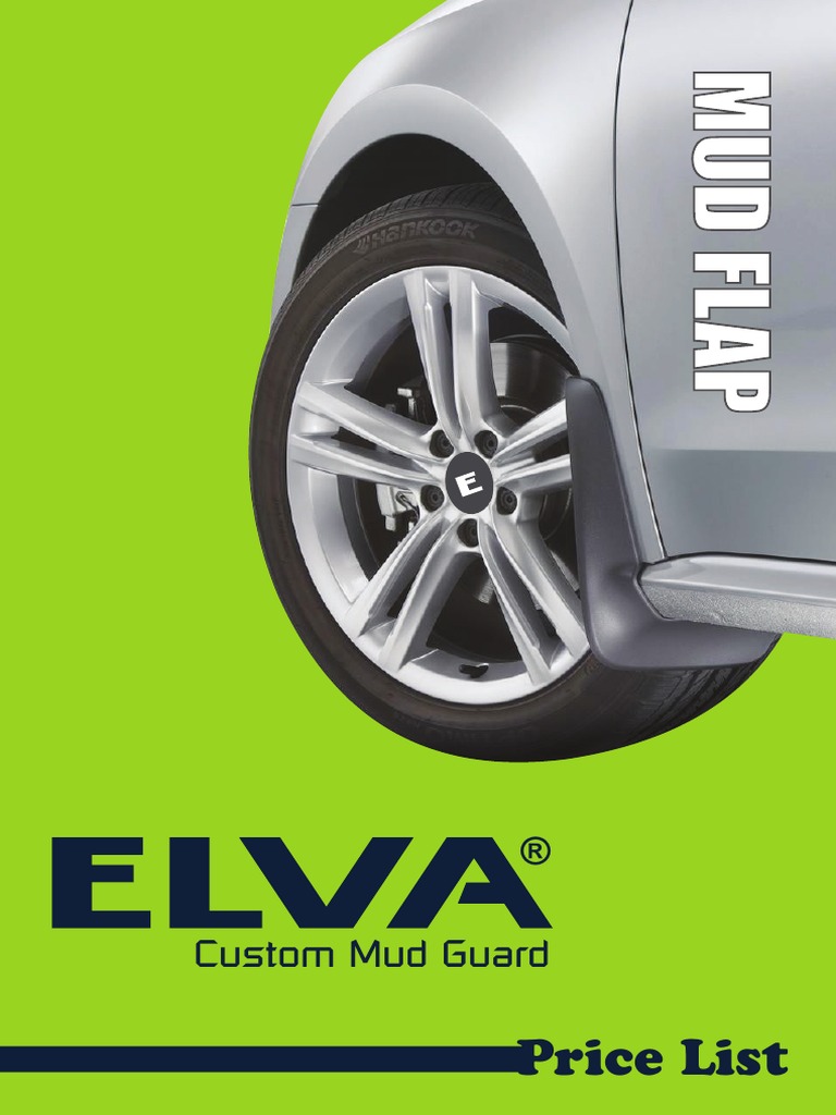 MUD FLAP Elva | PDF | Private Transport | Cars Of Japan