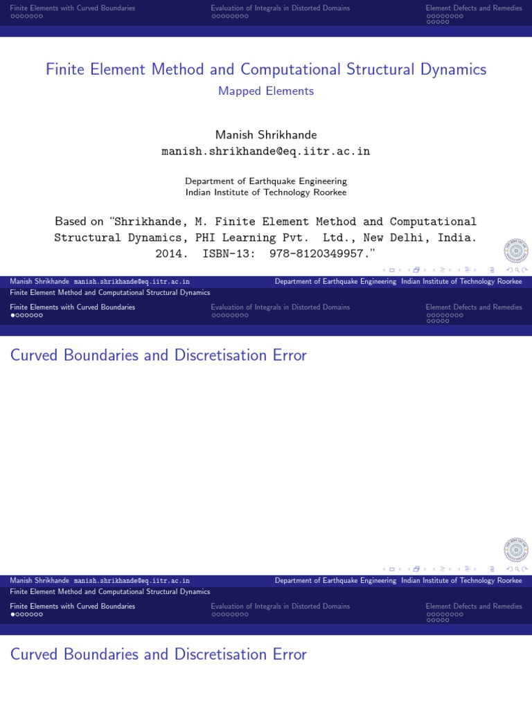 Mapped Elements | PDF | Finite Element Method | Integral Mapped Elements | PDF | Finite Element Method | Integral