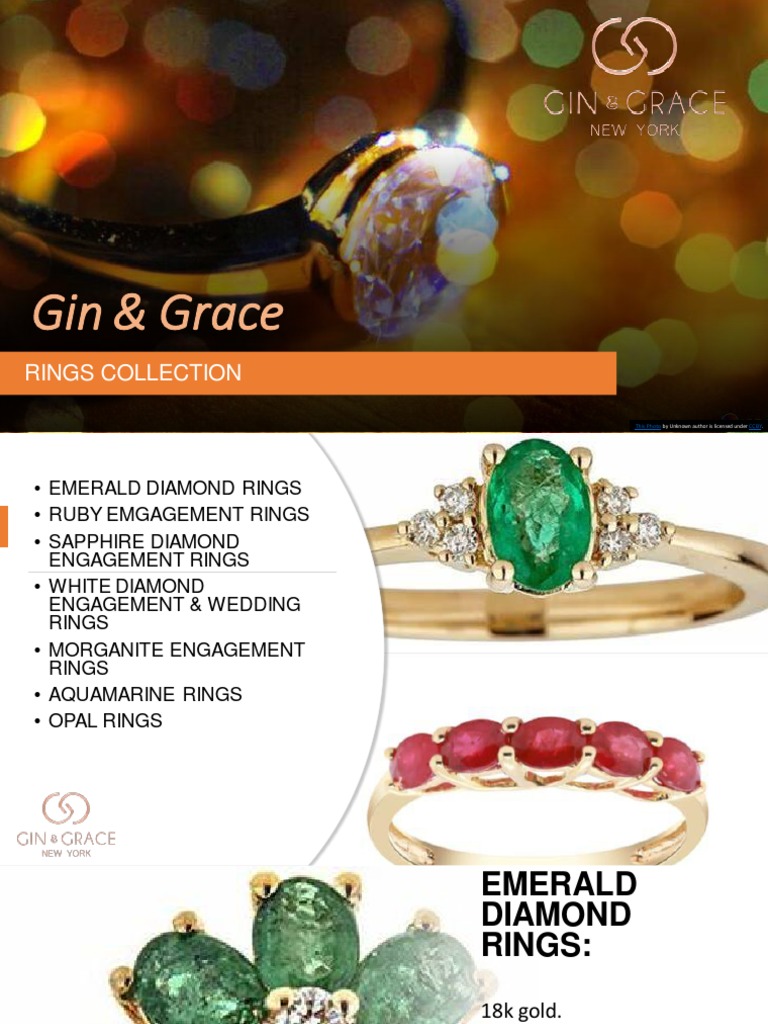 Gin & Grace Diamond Rings PDF | PDF