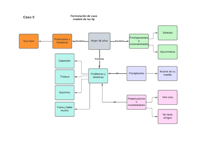 Mapa Conceptual Del Caso 0 | PDF