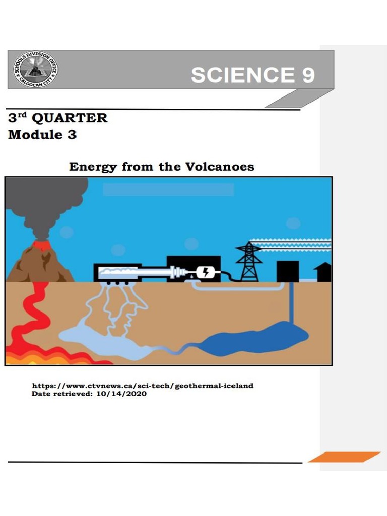 Science 9 Q3 Week 3 Fixed | PDF