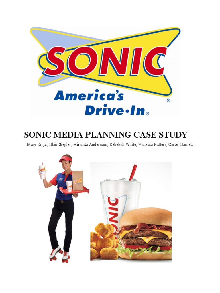 Sonic's Media Strategy Unveiled | PDF | Advertising | Brand