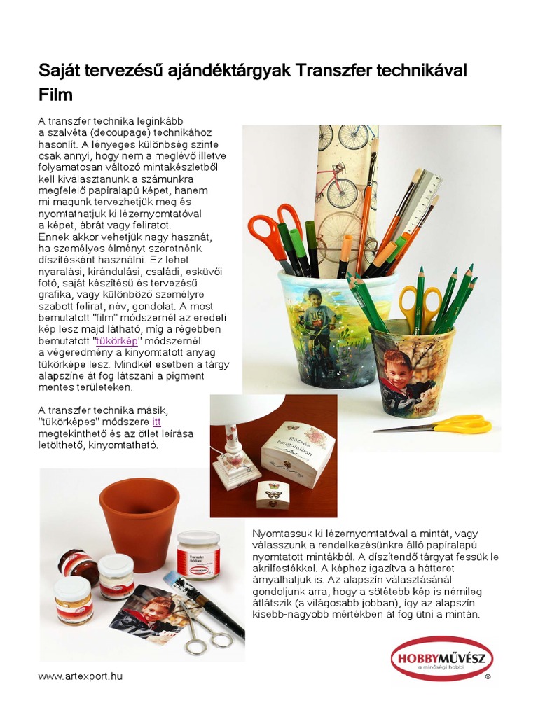 Transzfer Technika Film | PDF