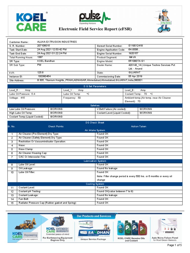 AMC Report August-21 | PDF | Radiator | Electricity
