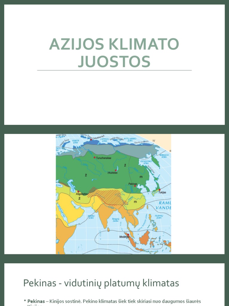 Klimato Juostos | PDF