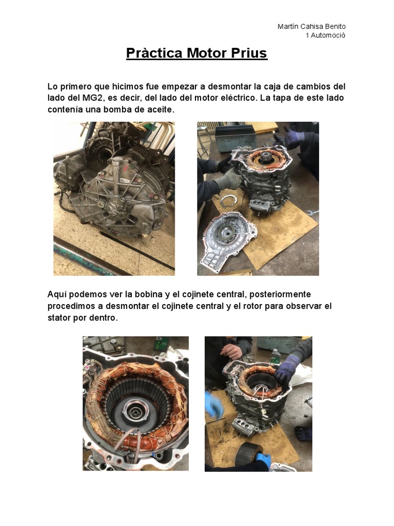 Pràctica Motor Prius | PDF