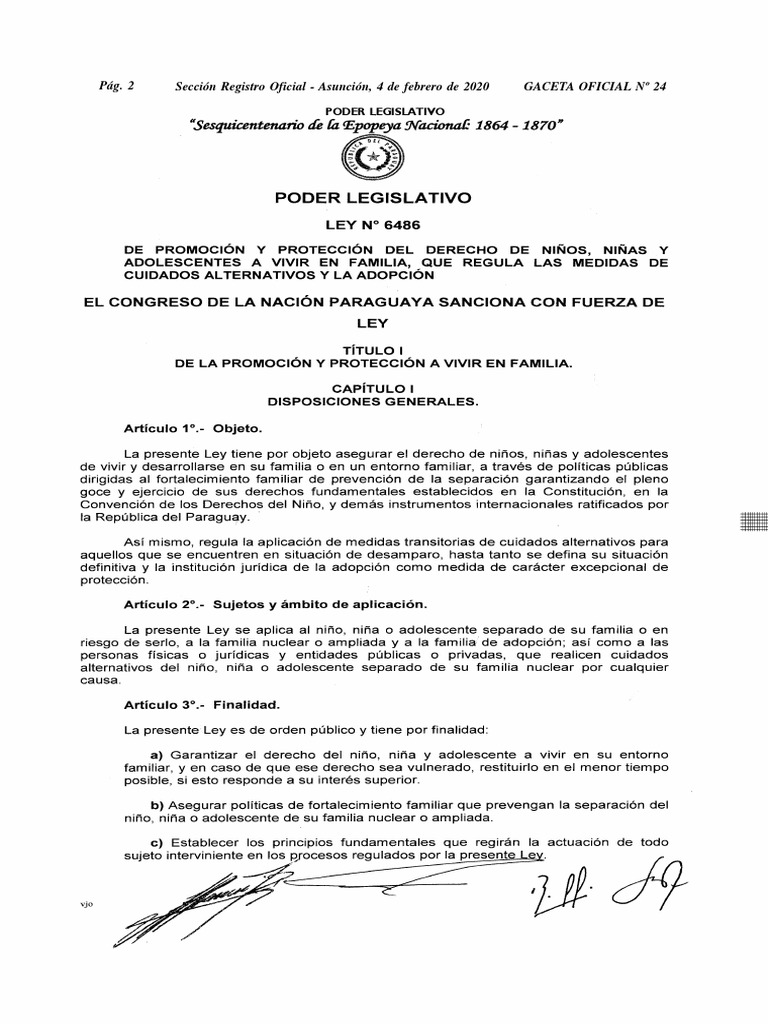 Ley de Adopciones Nueva | PDF | Inteligencia artificial | Inteligencia ...