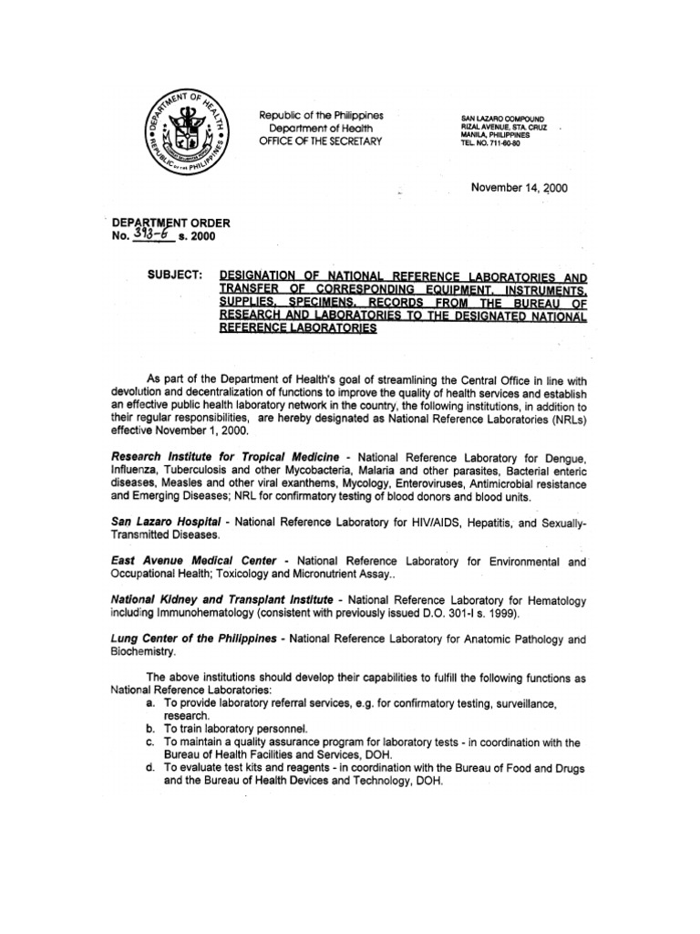 Dept Order 393E s2000 | PDF