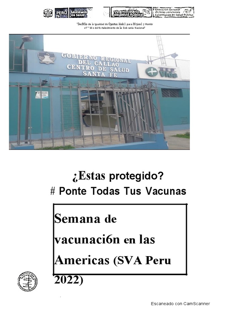 Plan Sva | Descargar gratis PDF | Vacunas | Organización Panamericana de la Salud