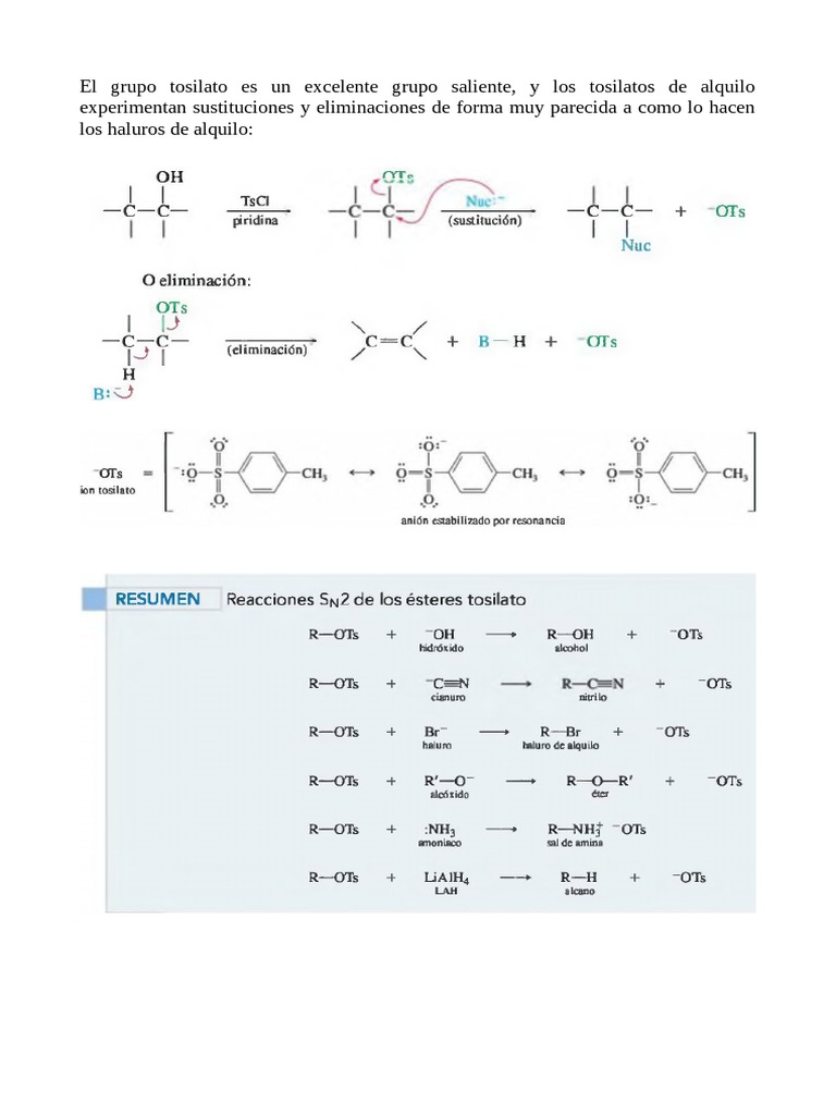 Tosilatos | PDF
