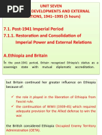 The Gonderian Period and Zemene Mesafint | PDF | Ethiopia | Horn Of Africa