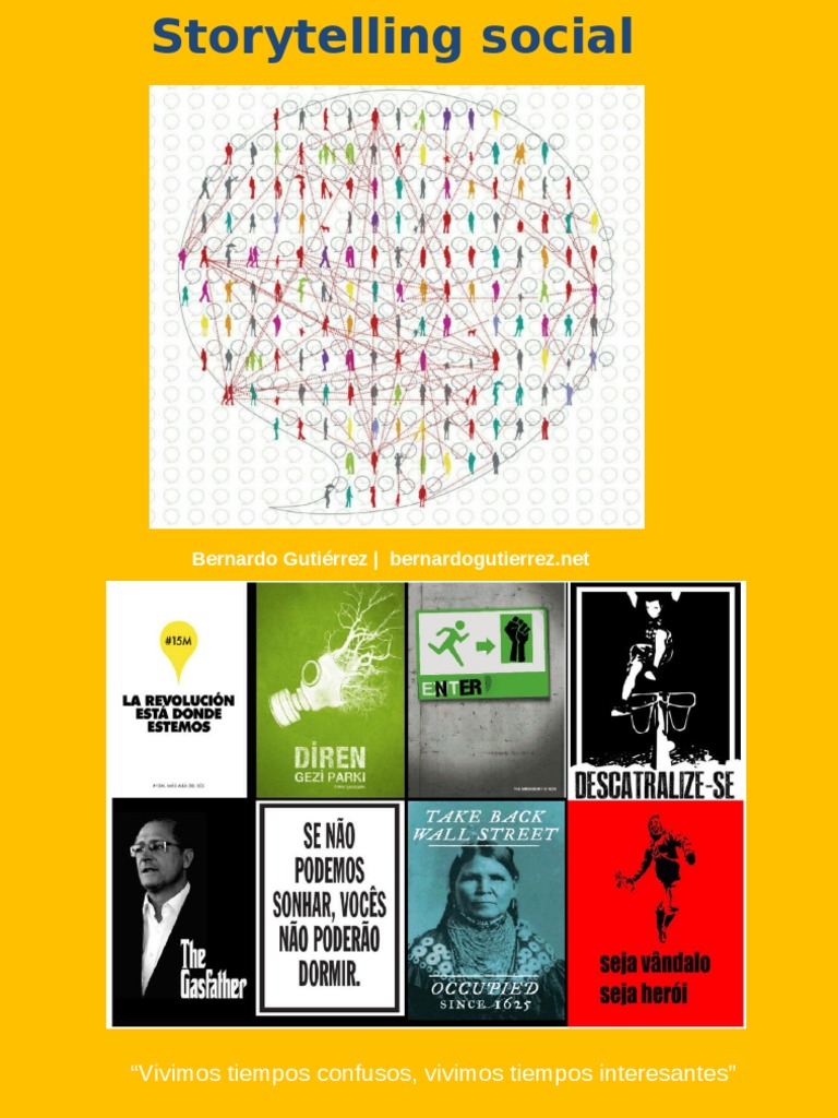 Storytelling Social: Relatos para Crear Mundos | PDF | Meme