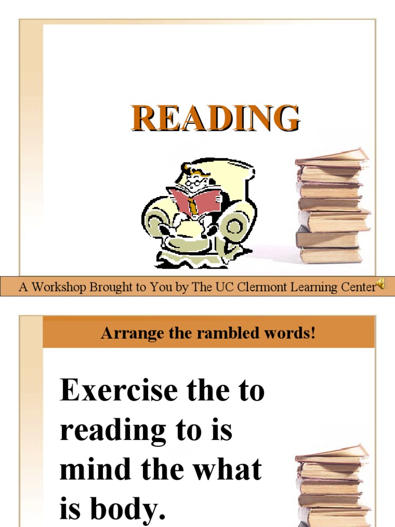 1introduction To Reading | PDF | Reading Comprehension | Information