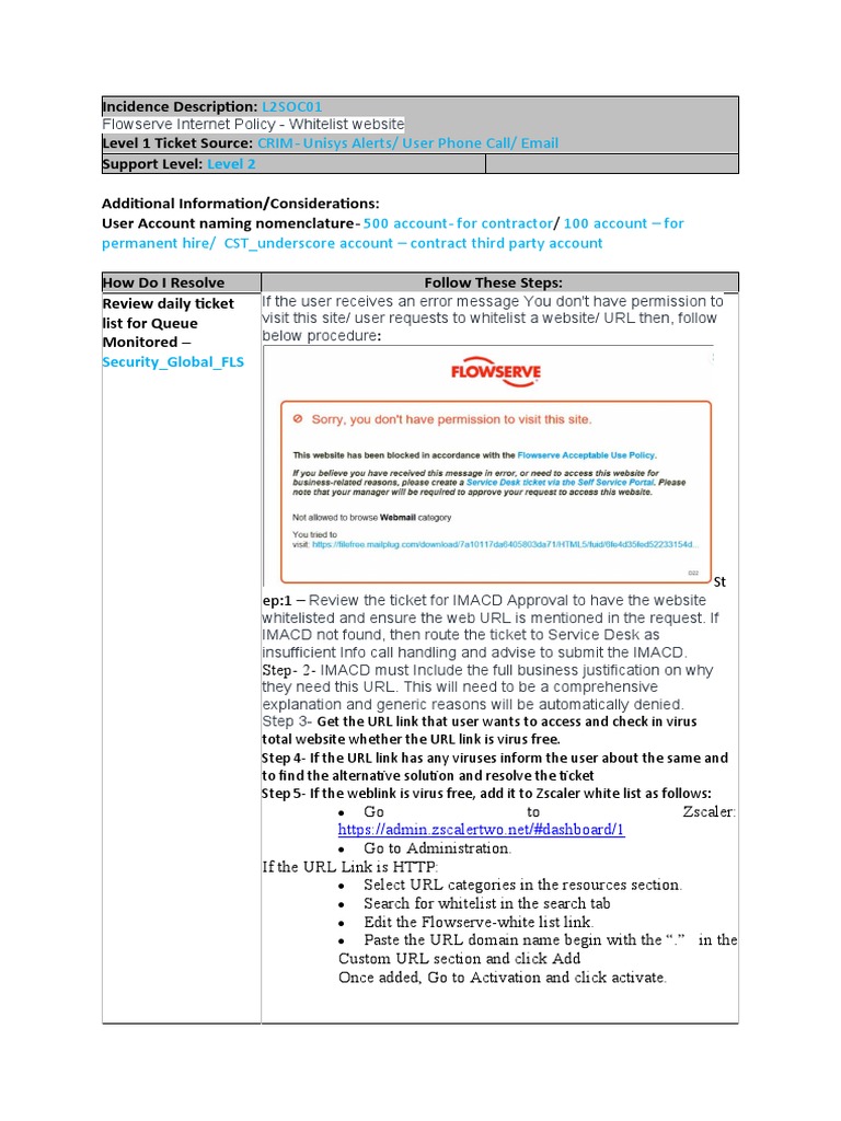 Guide to Resolving Common Flowserve Internet Policy Incidents | PDF | Transport Layer Security ...