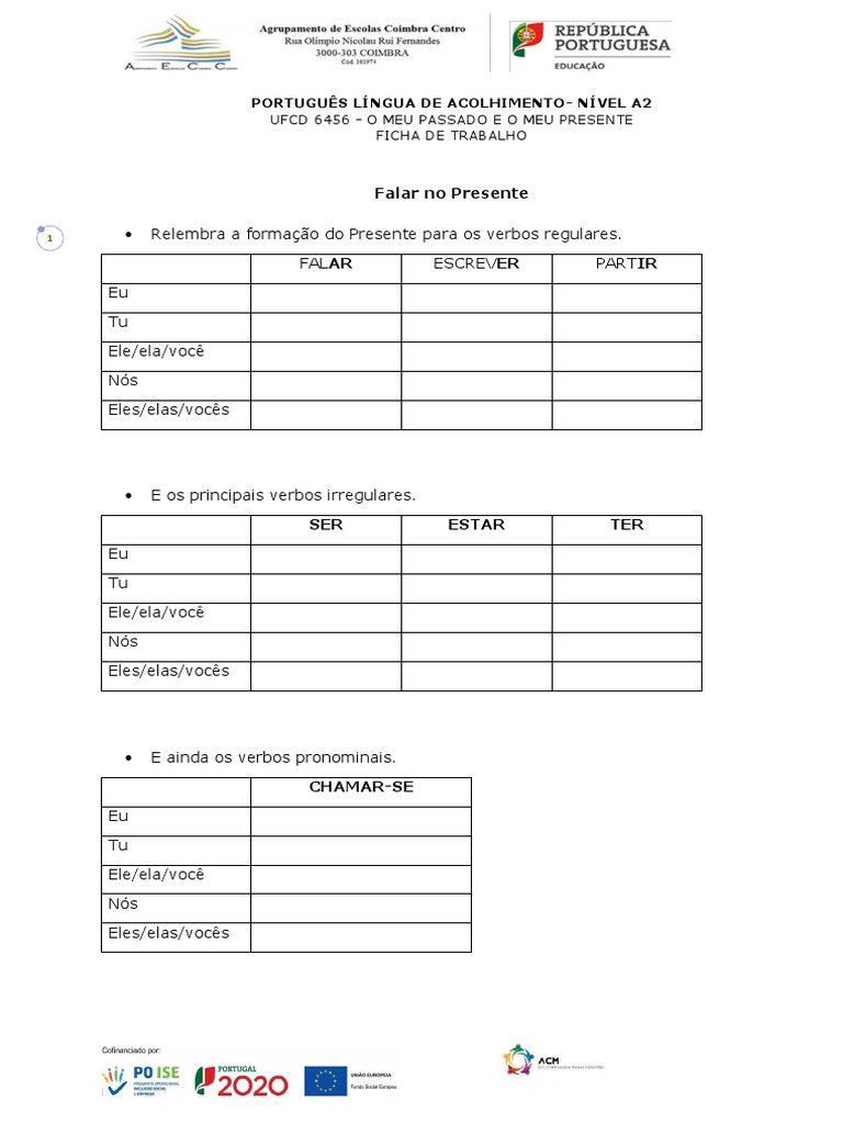 Ficha 1 UFCD 6456 | PDF | Linguística