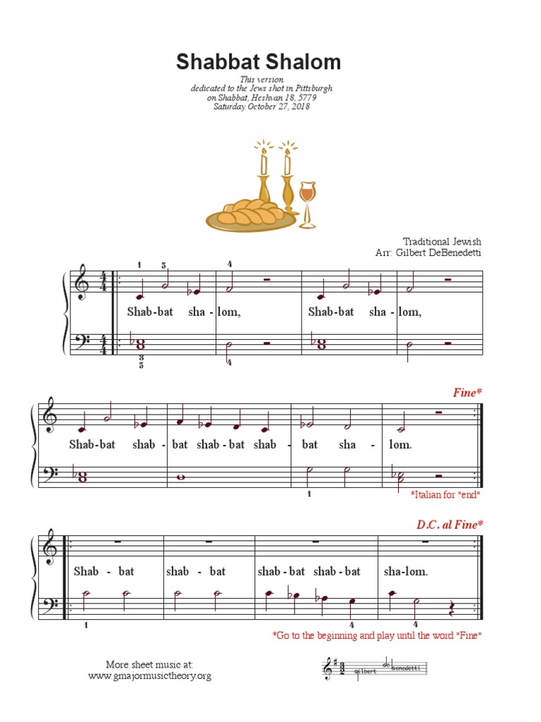 1 Shabbat Shalom | PDF | Shabbat | Jewish Observances