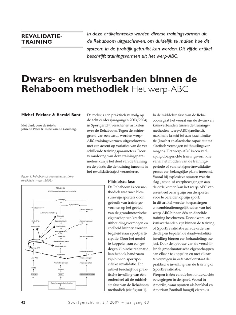 Sportgericht Dwars Kruisverbanden Binnen Rehaboom Werp | PDF