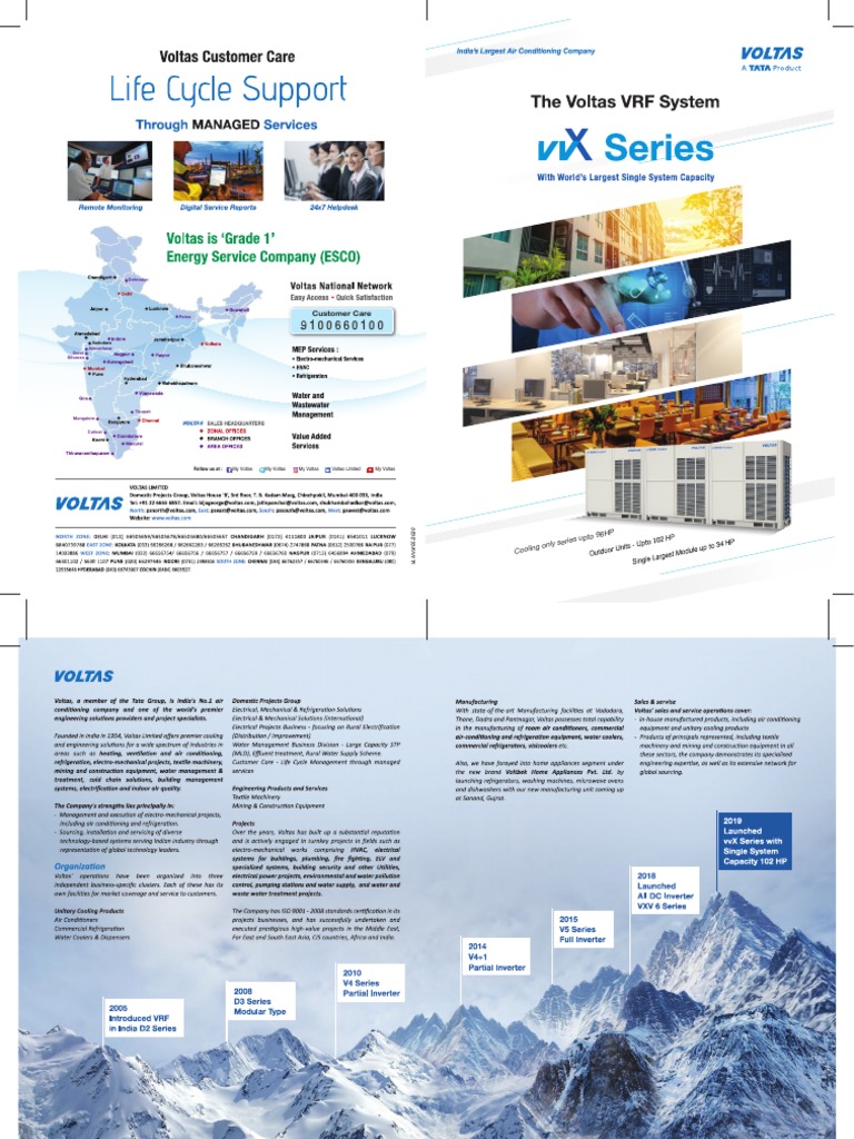 Voltas VRF System | PDF