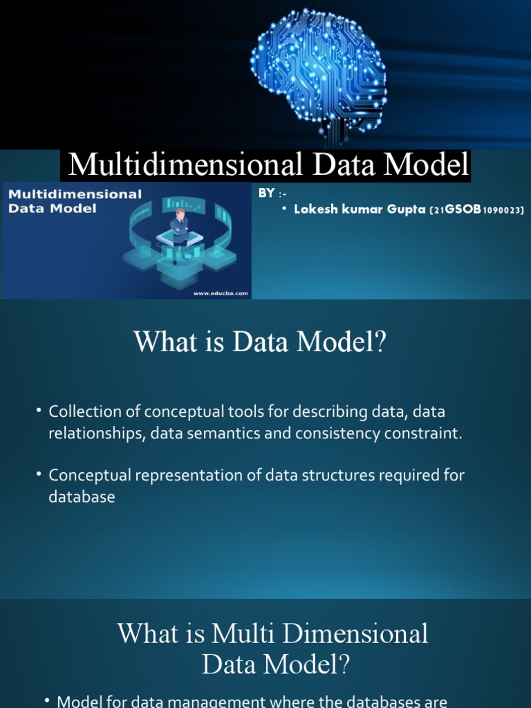 Multidimensional Data Modeling Explained | PDF | Data Warehouse | Business