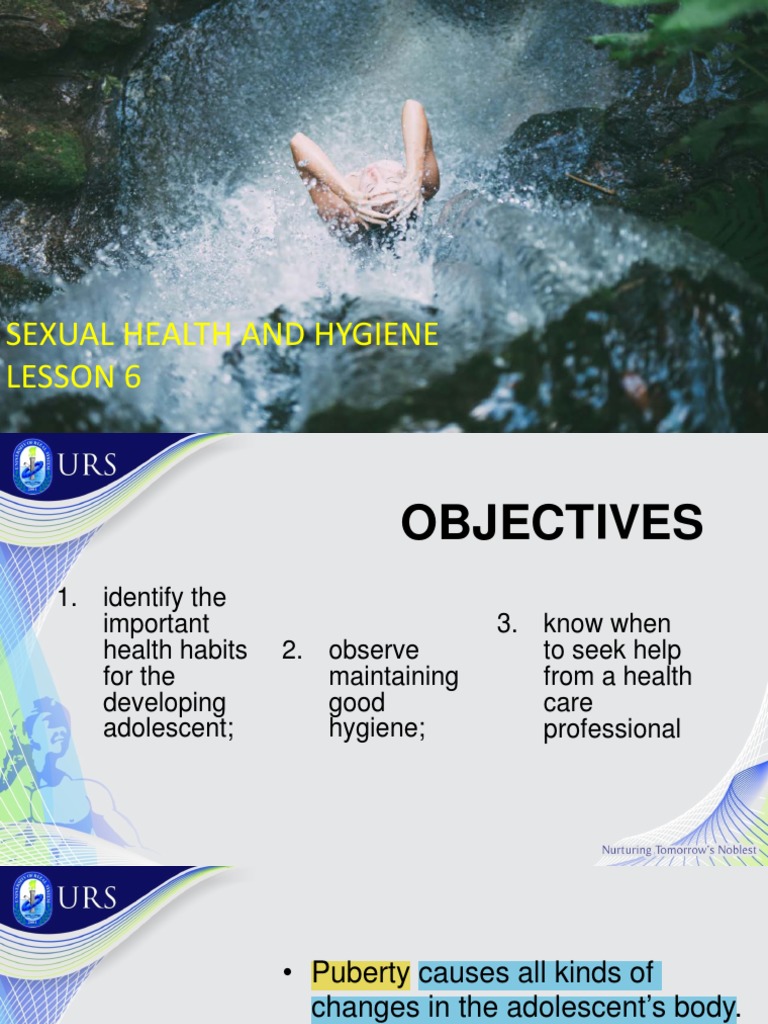 Promoting Healthy Habits and Seeking Help: A Lesson on Sexual Health ...