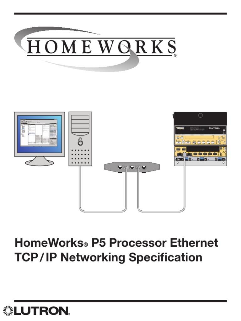 Lutron HomeWorks P5 Processor TCP-IP Manual | PDF | File Transfer ...