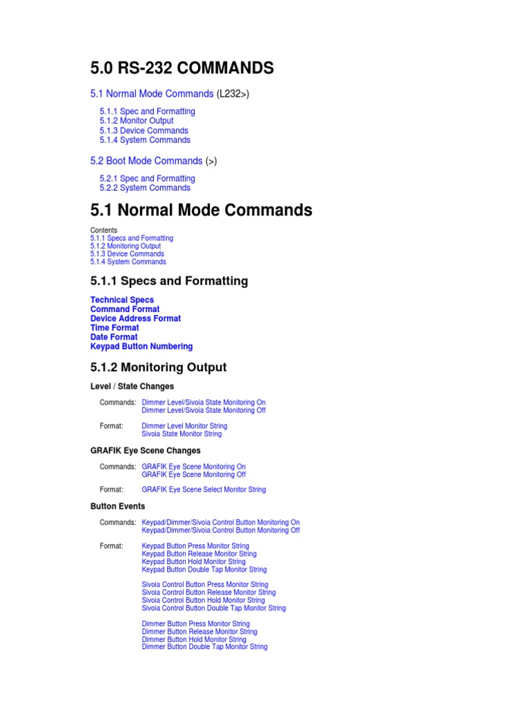 Lutron HomeWorks Integration Protocol | PDF | Computer Network ...