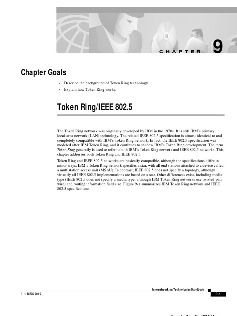 Token Ring/IEEE 802.5: Chapter Goals | PDF