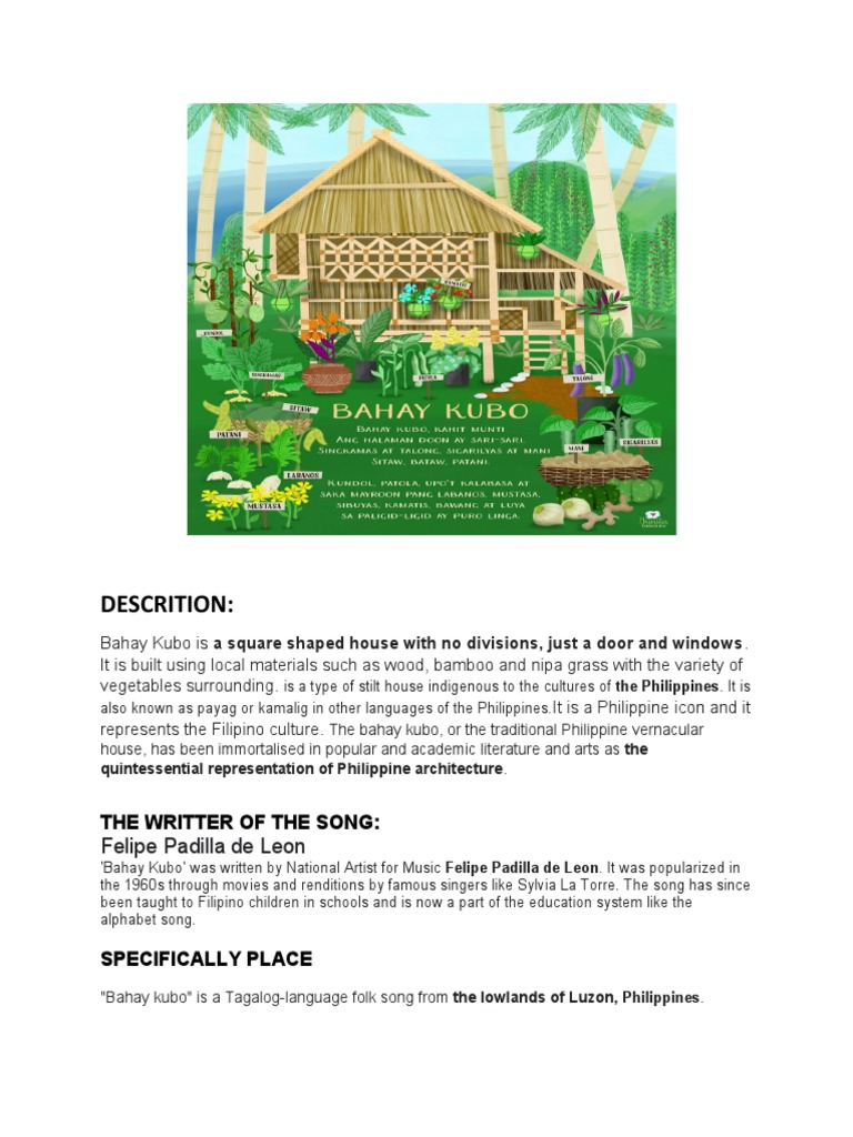 Bahay Kubo | PDF