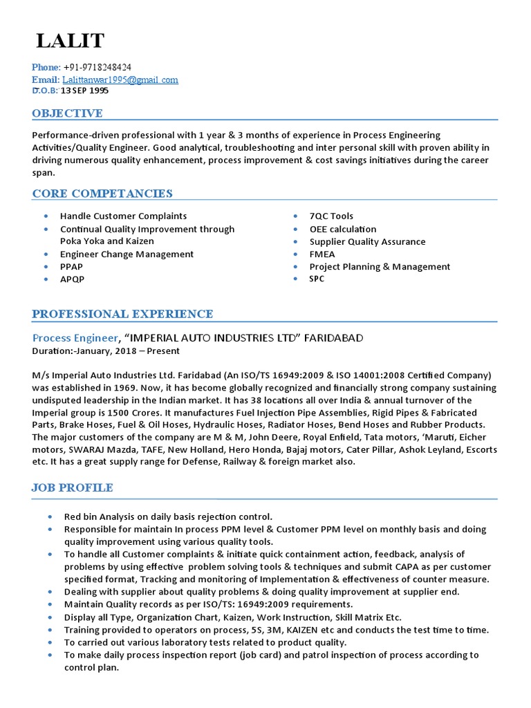 Lalit (1 5) | PDF | Quality Management